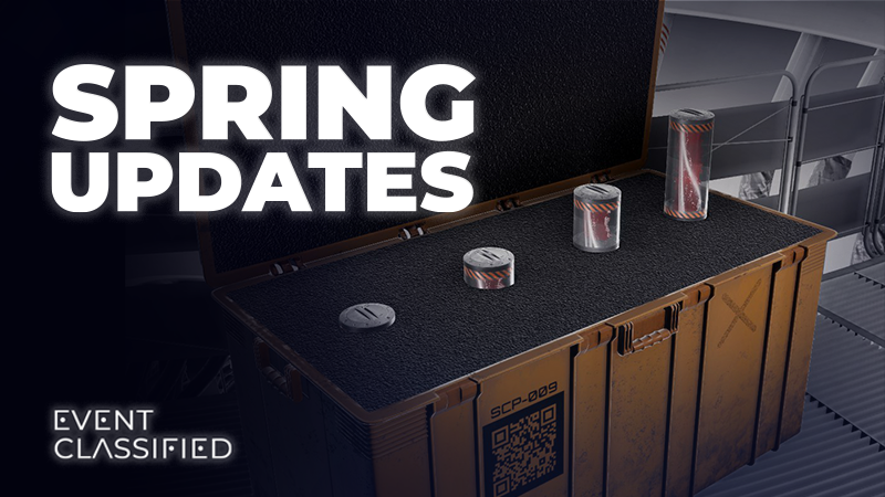 SCP: EVENT CLASSIFIED - Spring updates - Steam News