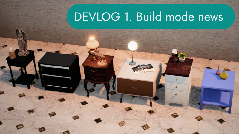Vivaland - DEVLOG 1. Build mode news - Steam News