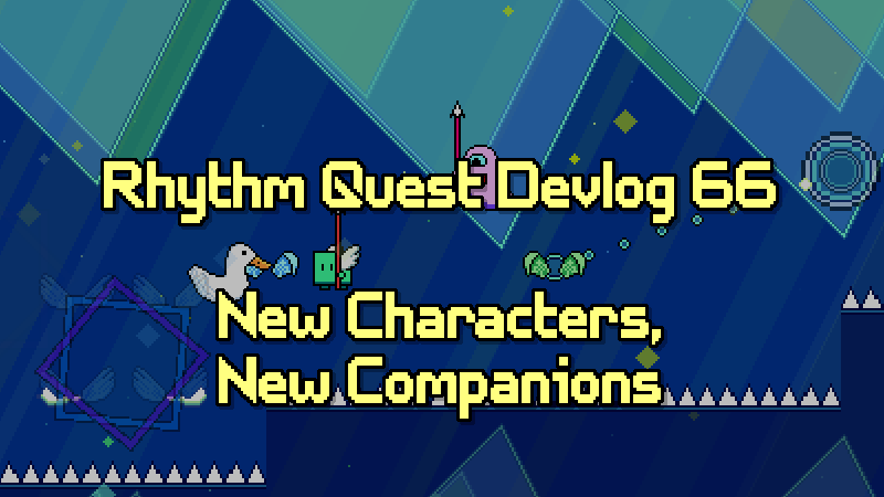 Rhythm Quest - Devlog 66 - New Characters, New Companions - Steam News