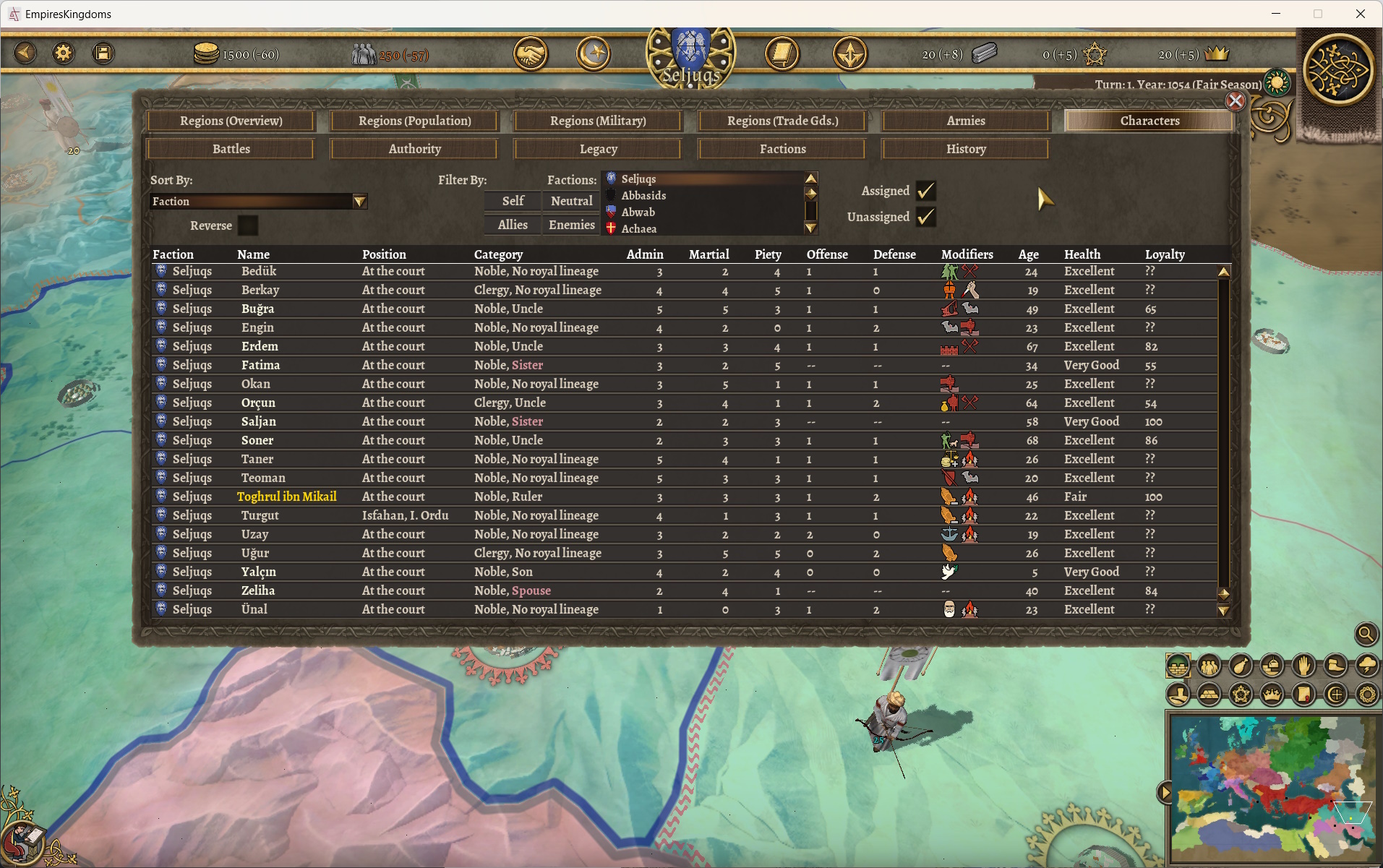 Field of Glory: Kingdoms - Dynasties and Characters - Slitherine