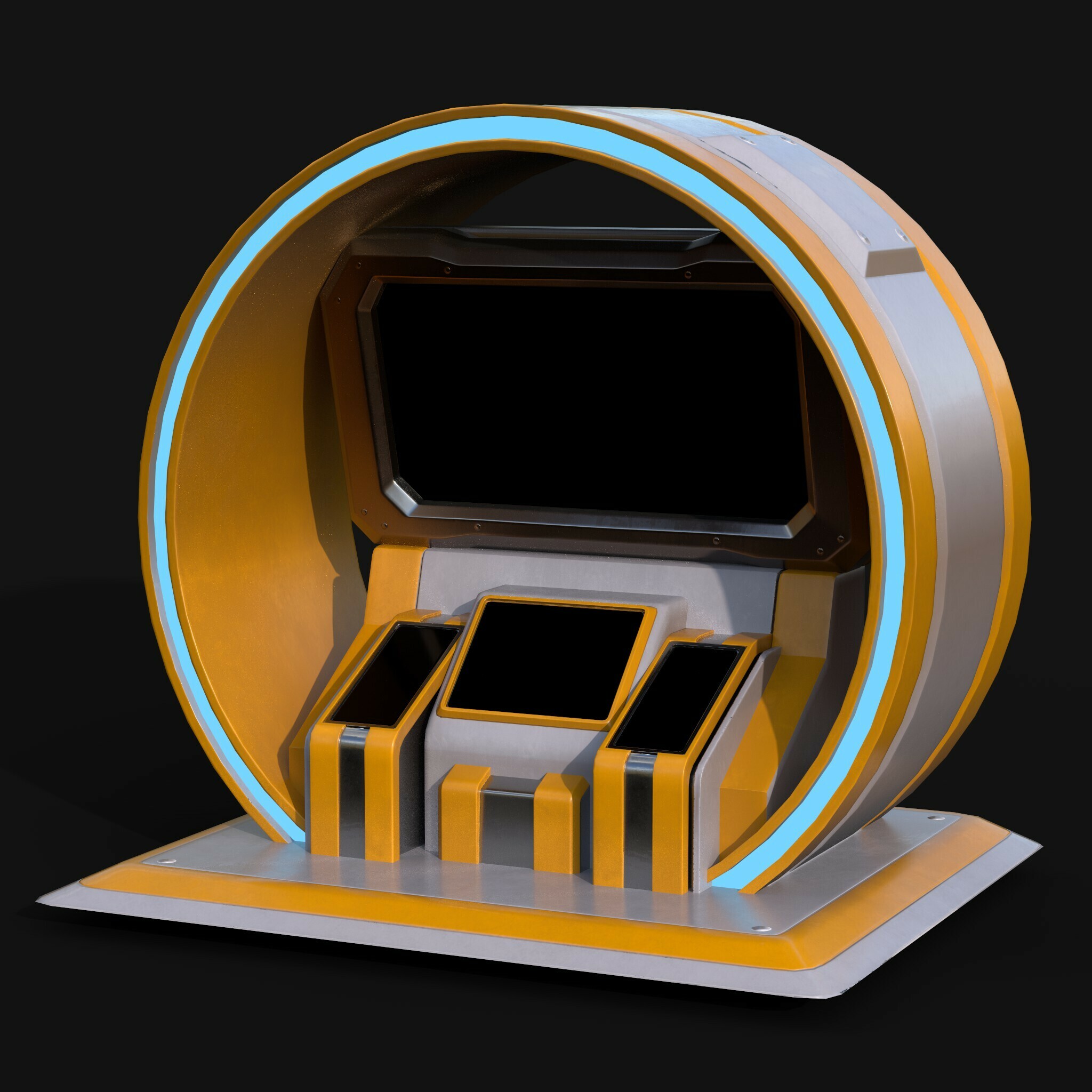 The hacking terminal is accessible only by the pilot. We’ll share more ...