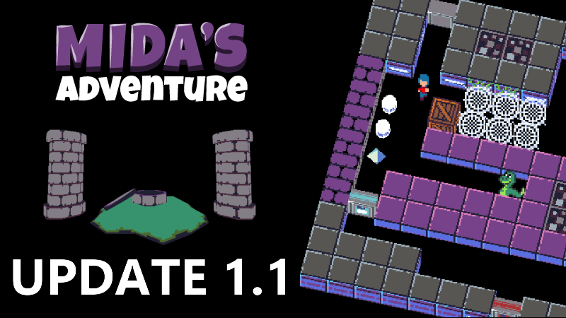 Mida's Adventure - Mida's Adventure v1.1 Update! - Steam News