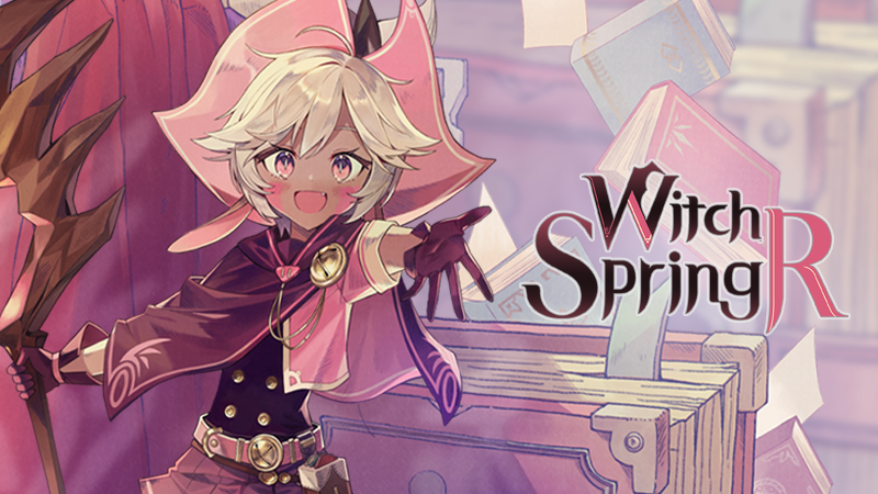WitchSpring R - 《WitchSpring R》 Steam store page has been released ...
