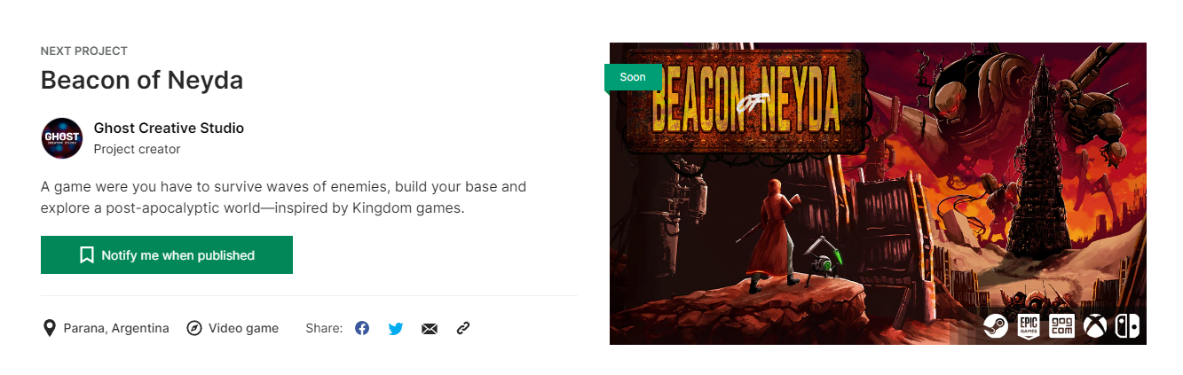 Demo available now! - Beacon of Neyda by Ghost Creative Studio