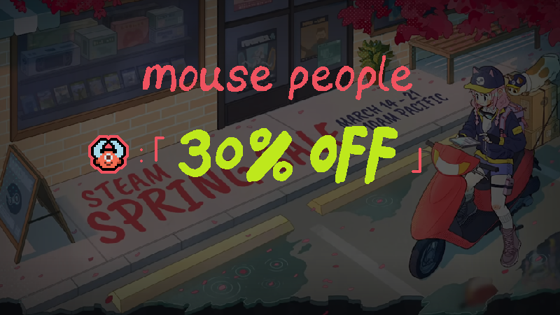 Mouse People - Steam Sales Spring 2024 - Steam News