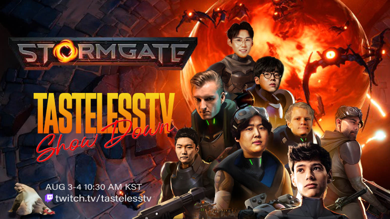 Stormgate - Watch the TastelessTV Stormgate Showdown LIVE this weekend! - Steam News