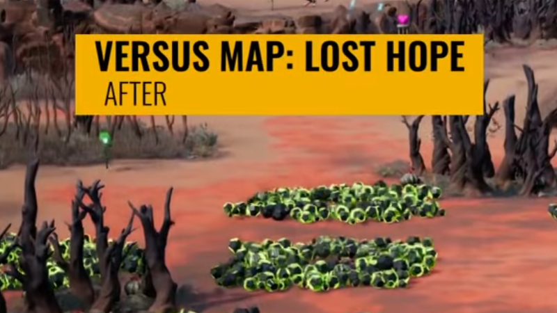 Stormgate - First Look at the upgraded Lost Hope Map in Stormgate ...