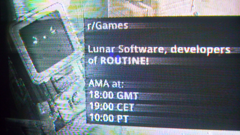 Steam :: ROUTINE :: ROUTINE - REDDIT AMA
