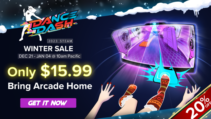 Dance Dash - 🎉Dance Dash 20% Off on Steam - Now supports PC and VR! - Steam News