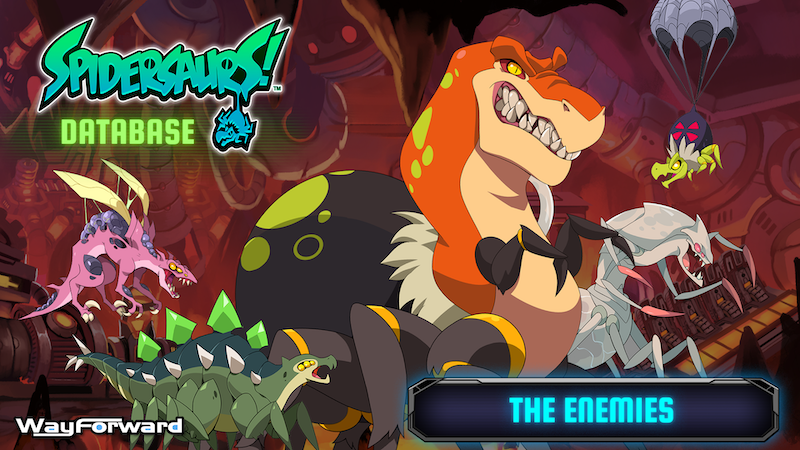 Spidersaurs - Spidersaurs Database: The Enemies - Steam News
