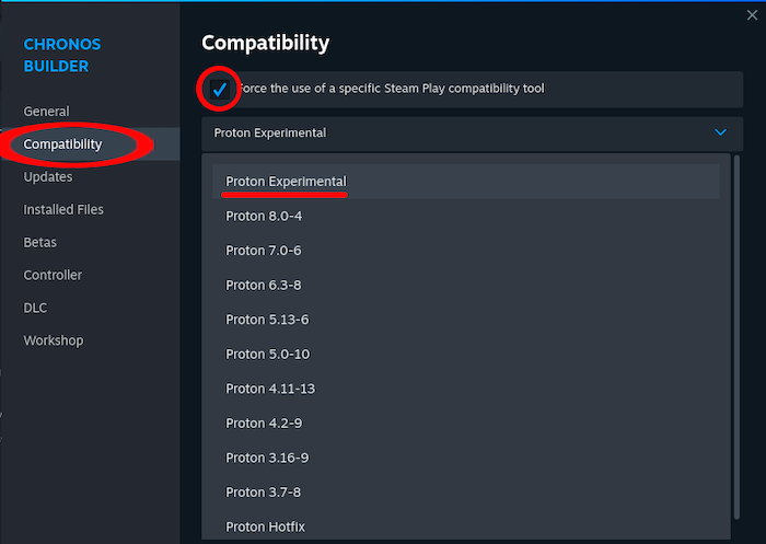 Just go to the game Properties in its Steam page and select ...