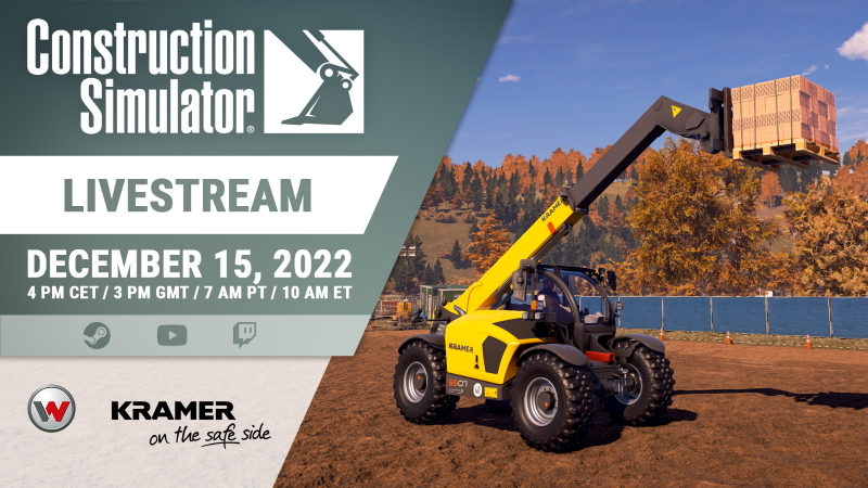 Steam :: Construction Simulator :: Construction Simulator - Livestream ...