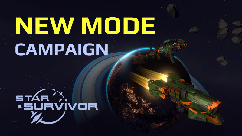 Steam :: Star Survivor :: New Mode: Adventure Campaign