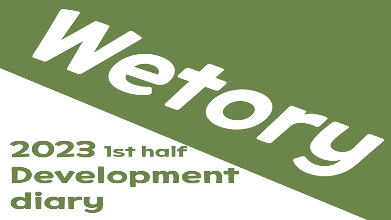 Wetory - 2023 1st Half Development Diary - Steam News