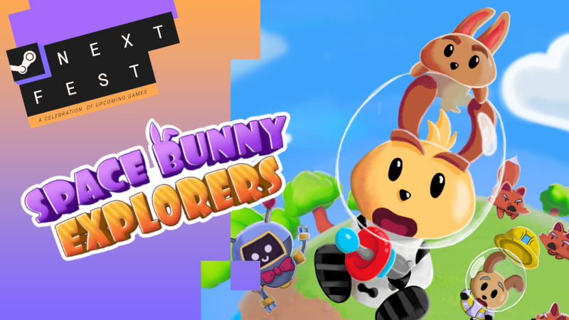 Space Bunny Explorers - Space Bunny Explorers - Steam Fest Stream ...