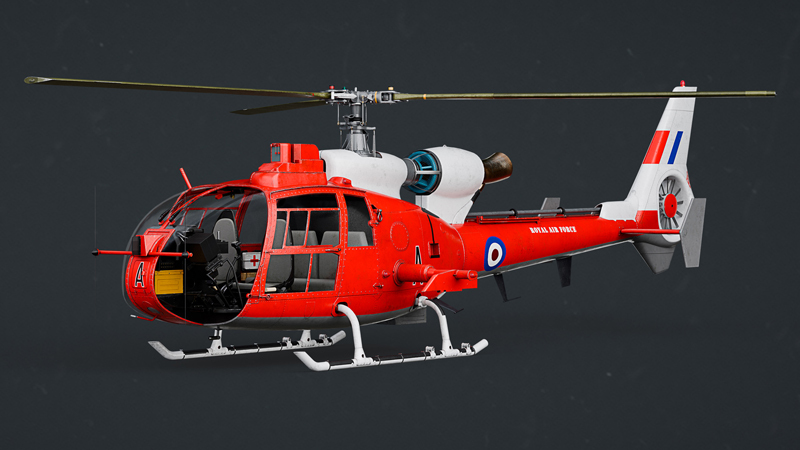 Steam :: Helicopter Gunship DEX :: Gazelle Skin Preview