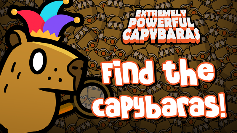 Steam :: Extremely Powerful Capybaras :: Find the Capybaras Challenge!