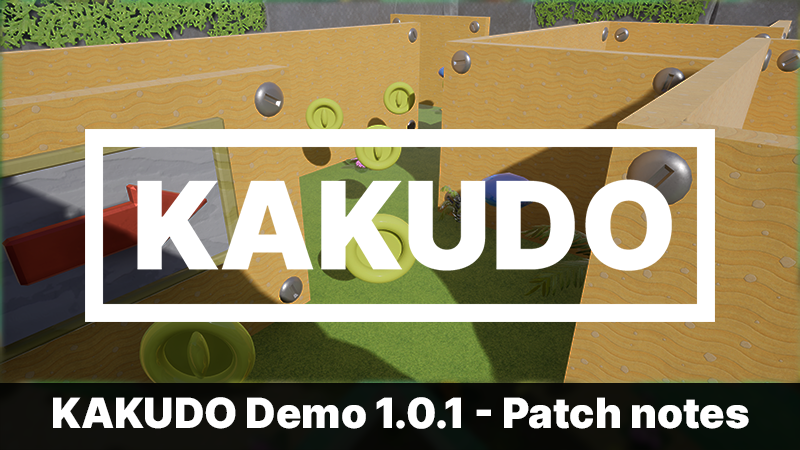 KAKUDO - KAKUDO Demo 1.0.1 - Patch notes - Steam News