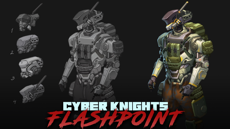 Cyber Knights: Flashpoint Playtest - Alpha Update #22: Difficulty ...