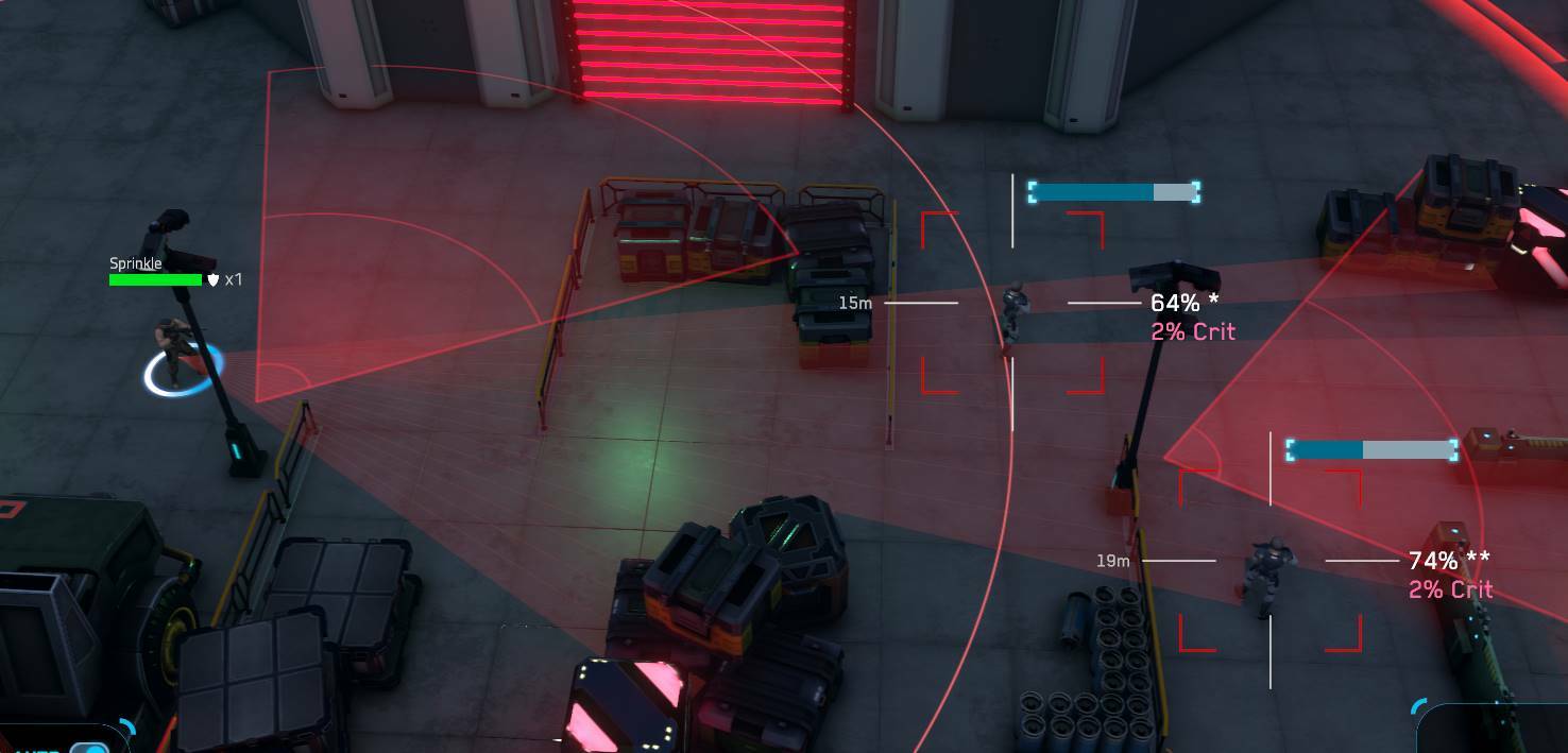 When you target enemies with Full Auto, you'll see one or more * next ...