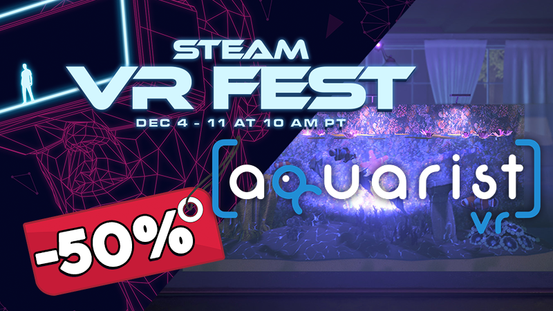 Aquarist VR - Steam VR fest launch - Steam News