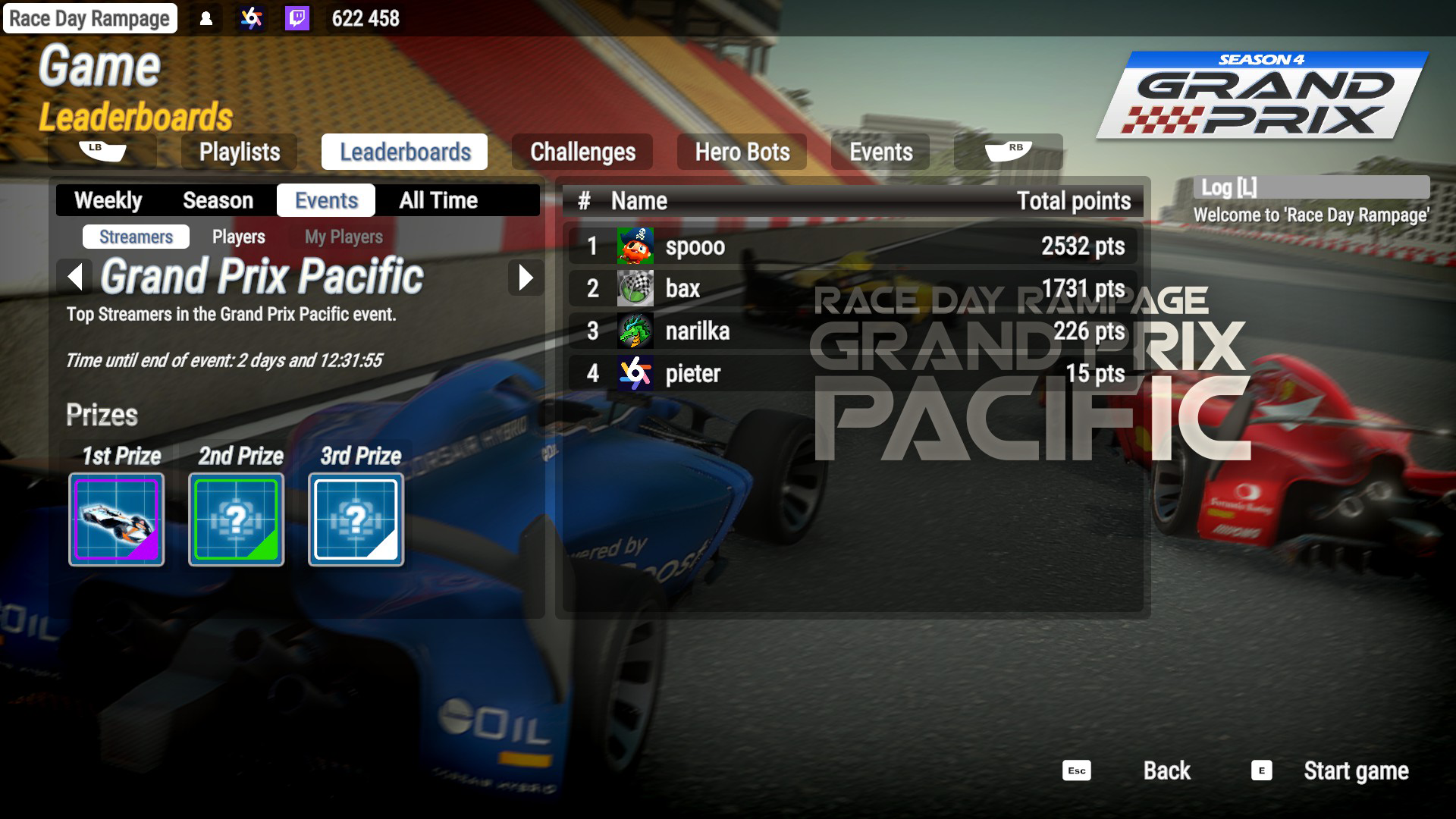 Steam Community :: Race Day Rampage: Streamer Edition