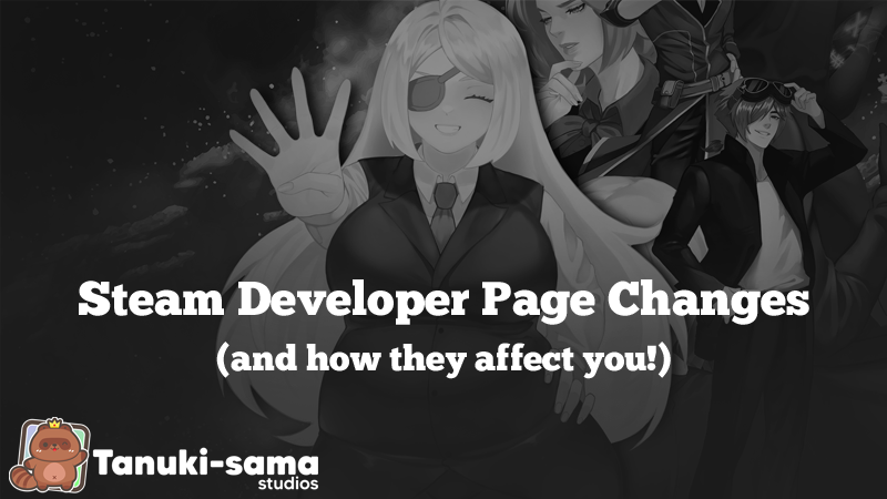Tanuki-sama Studios - Steam Developer Page Changes - Steam News