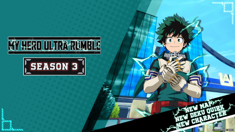 MY HERO ULTRA RUMBLE - My Hero Ultra Rumble Season 3 is here! - Steam News
