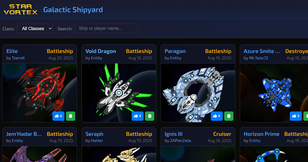 Galactic Shipyard - Star Vortex by Zorg