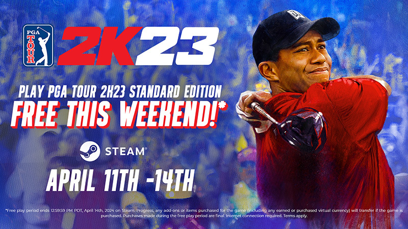 PGA TOUR 2K23 - FREE PLAY WEEKEND - Steam News