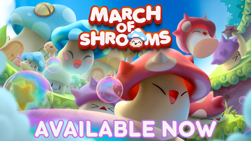 March of Shrooms - 🍄 MARCH OF SHROOMS IS NOW LIVE! 🍄 - Steam News