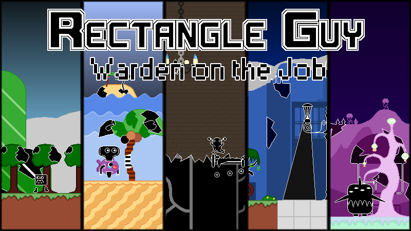 Steam :: Rectangle Guy :: Rectangle Guy: Warden on the Job releasing Friday!