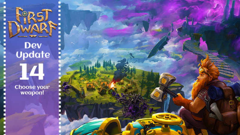 First Dwarf - Dev Update #14 - Choose your weapon! - Steam News