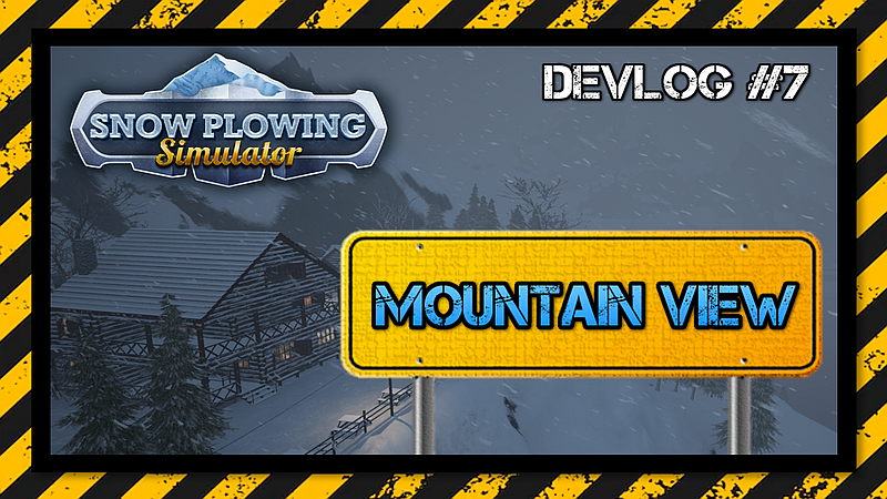 Snow Plowing Simulator - In the mountains - Steam News