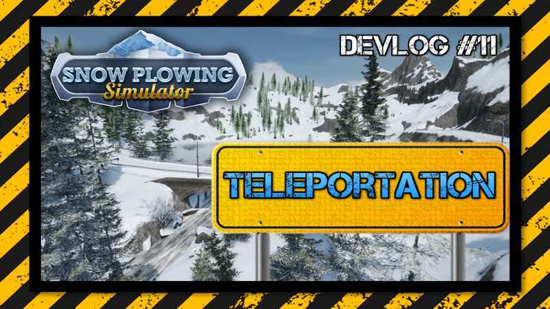 Snow Plowing Simulator - Teleportation in simulation? - Steam News