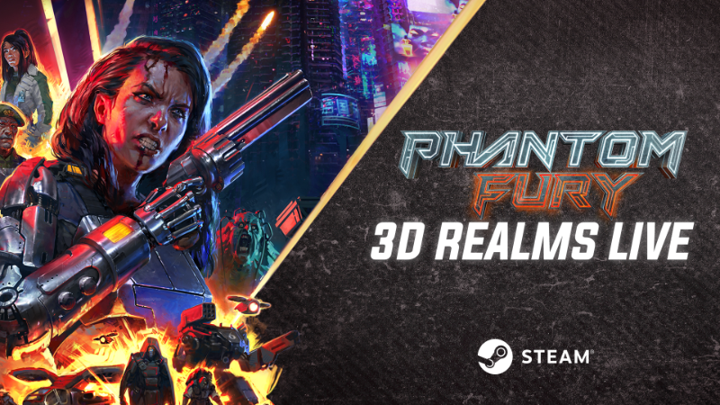 Phantom Fury - 3D Realms Live! - Phantom Fury ft. Jared Bair - Steam News
