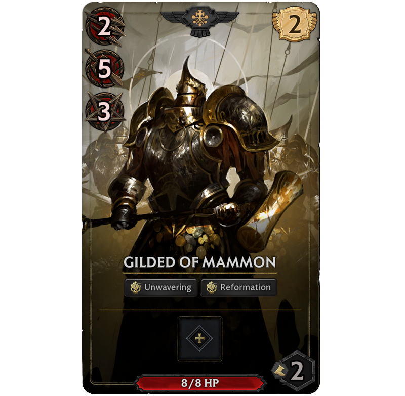 Gilded of Mammon; Mammon’s Elite Legion