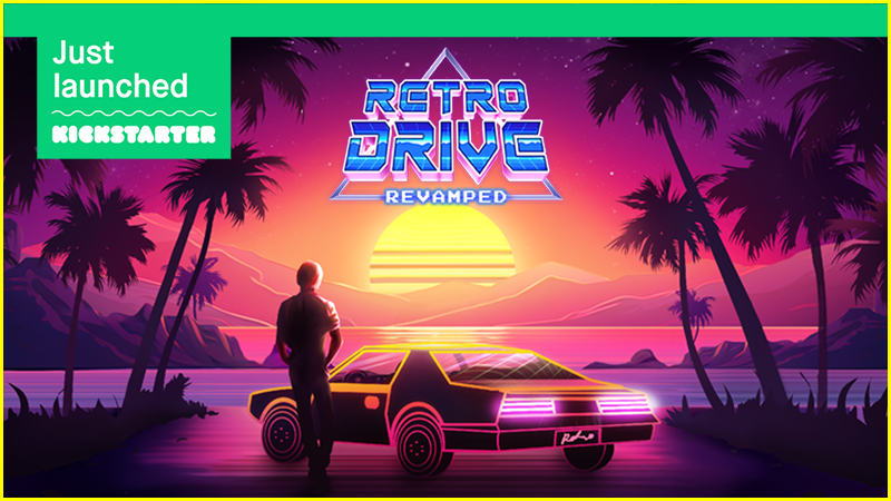 Retro Drive: Revamped - Launching on Kickstarter - Steam News