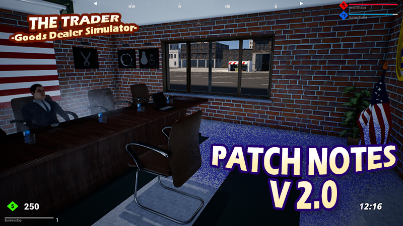 THE TRADER -Goods Dealer Simulator- - V.2.0 Patch Notes - Steam News