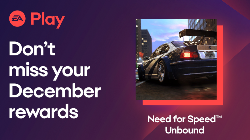 Need for Speed™ Unbound - Claim your Need for Speed™ Unbound EA Play ...