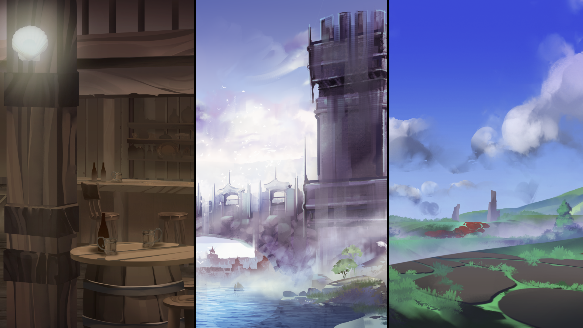 Background images for the chapters related to Chazir.