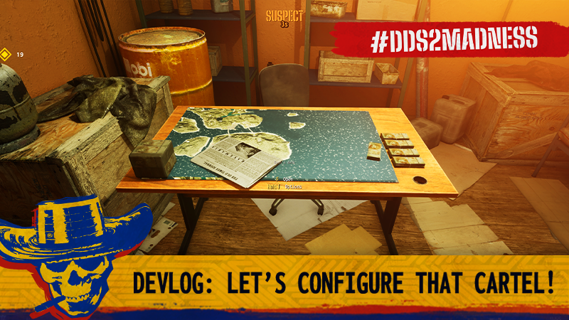 Drug Dealer Simulator 2 - Devlog: Let’s configure that Cartel! - Steam News