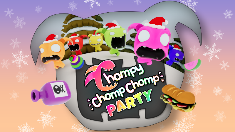Chompy Chomp Chomp Party - Happy Holidays! Have some Santa hats! 🎅 - Steam News