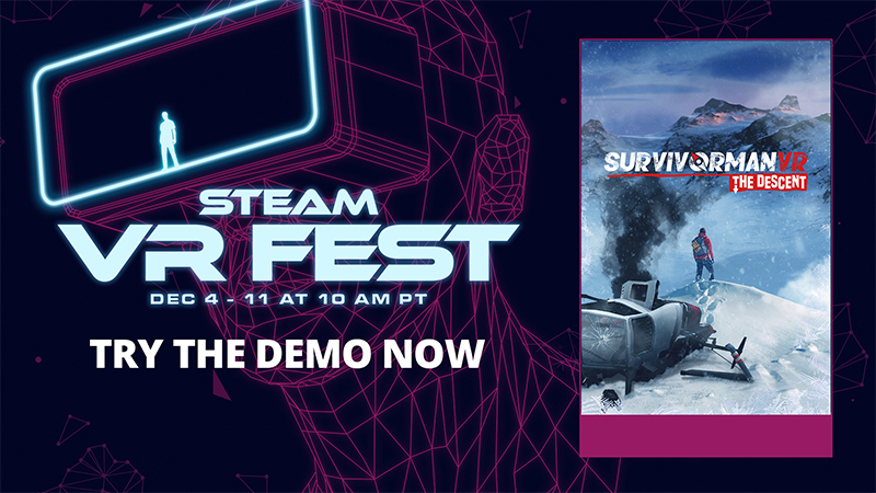 Survivorman VR The Descent - 🧭 Survivorman VR with special guest LES STROUD | Steam VR Fest ...