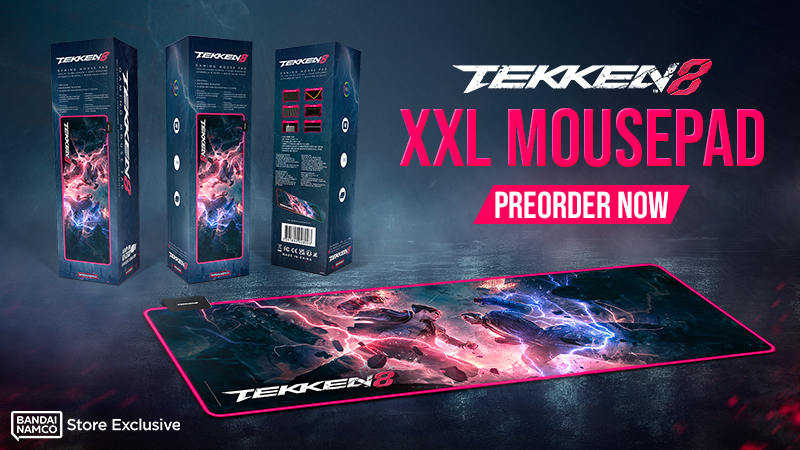 TEKKEN 8 - Fist Meets Fate with TEKKEN 8 XXL Gaming Mousepad - Steam News