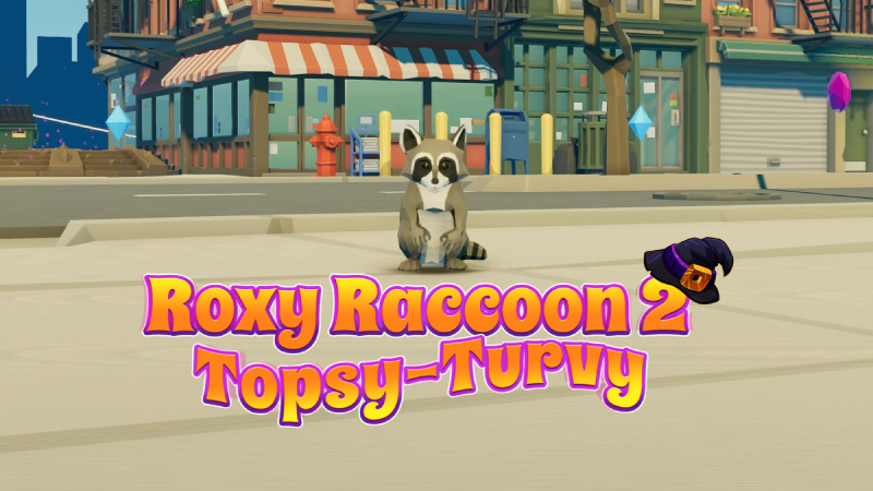 Roxy Raccoon 2: Topsy-Turvy - Demo & Level Editor Livestream - Steam News