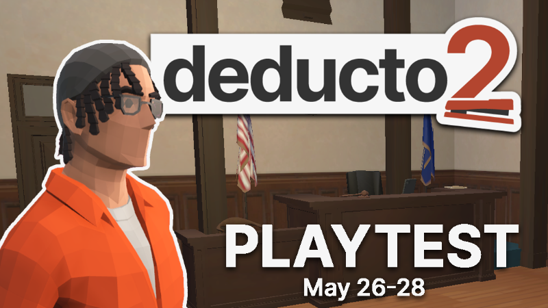 Deducto 2 - COURTHOUSE PLAYTEST INCOMING - Steam News