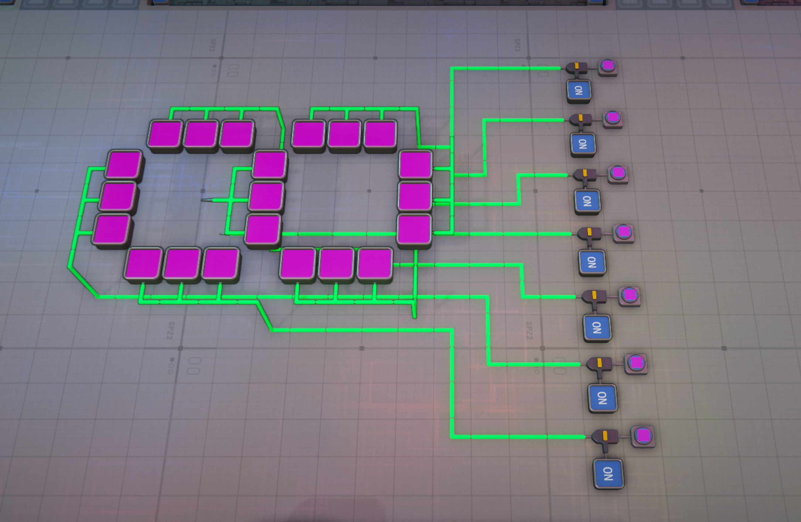 Shapez 2: продвинутые возможности проводов и библиотека чертежей