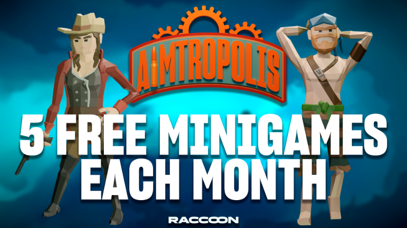 Aimtropolis - 💥5 MINIJUEGOS GRATIS CADA MES💥 - Steam News