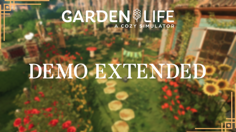 Garden Life: A Cozy Simulator - Demo extended! - Steam News